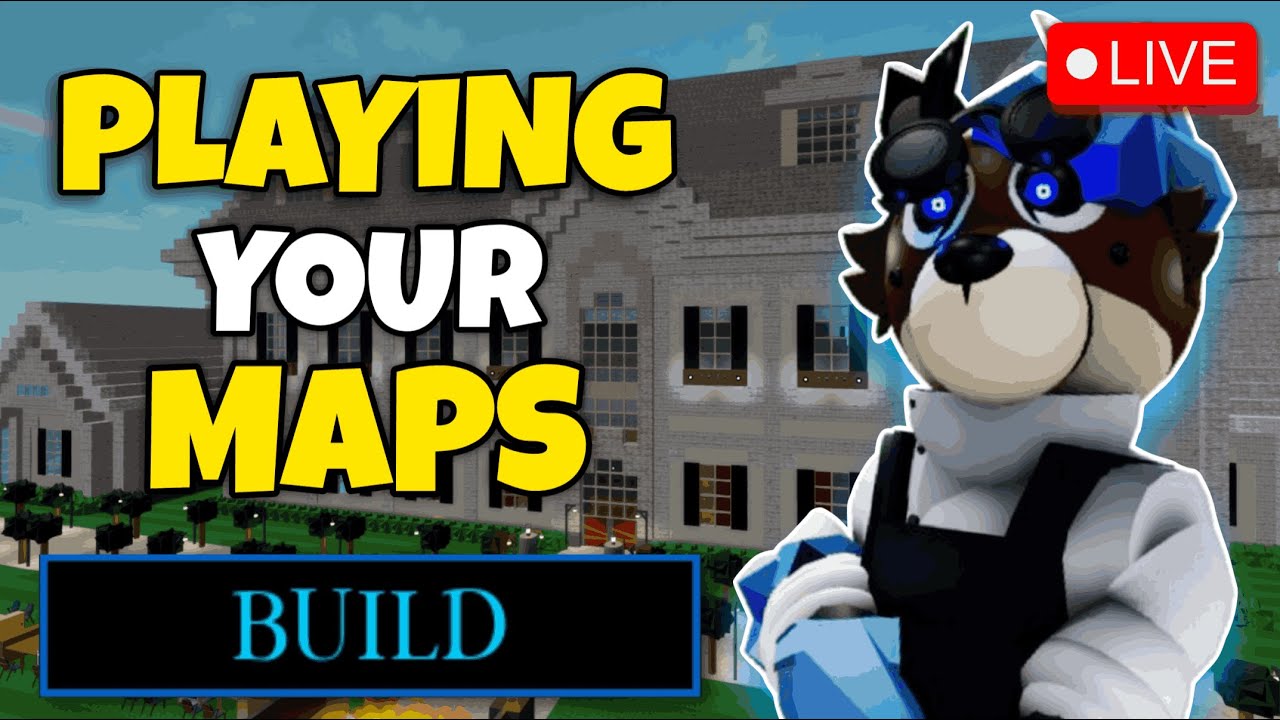 🔴 [LIVE] PLAYING YOUR PIGGY BUILD MODE MAPS!! (Roblox) - YouTube