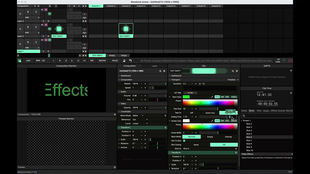 Text Party_Addon-Plugin-Effects-Wire_Resolume Arena_All [ElementPik.com] - YouTube