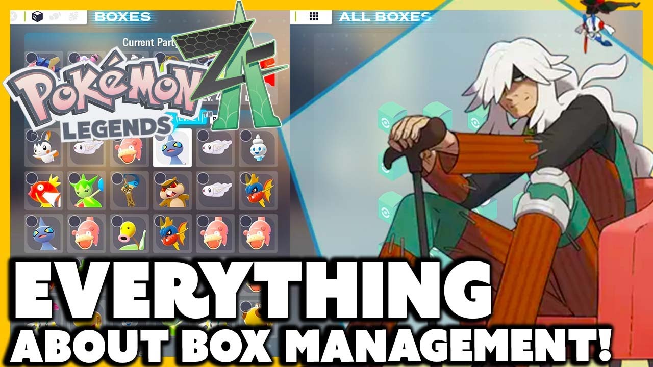 Pokémon Legends Z-A – Everything You NEED to Know About Box Management ...