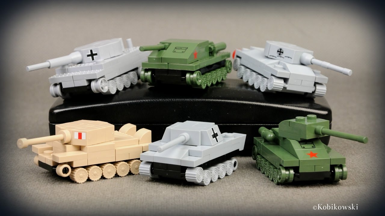 COBI 6x Nano Tank WOT (3016 - 3021) - recenzja całej kolekcji - YouTube