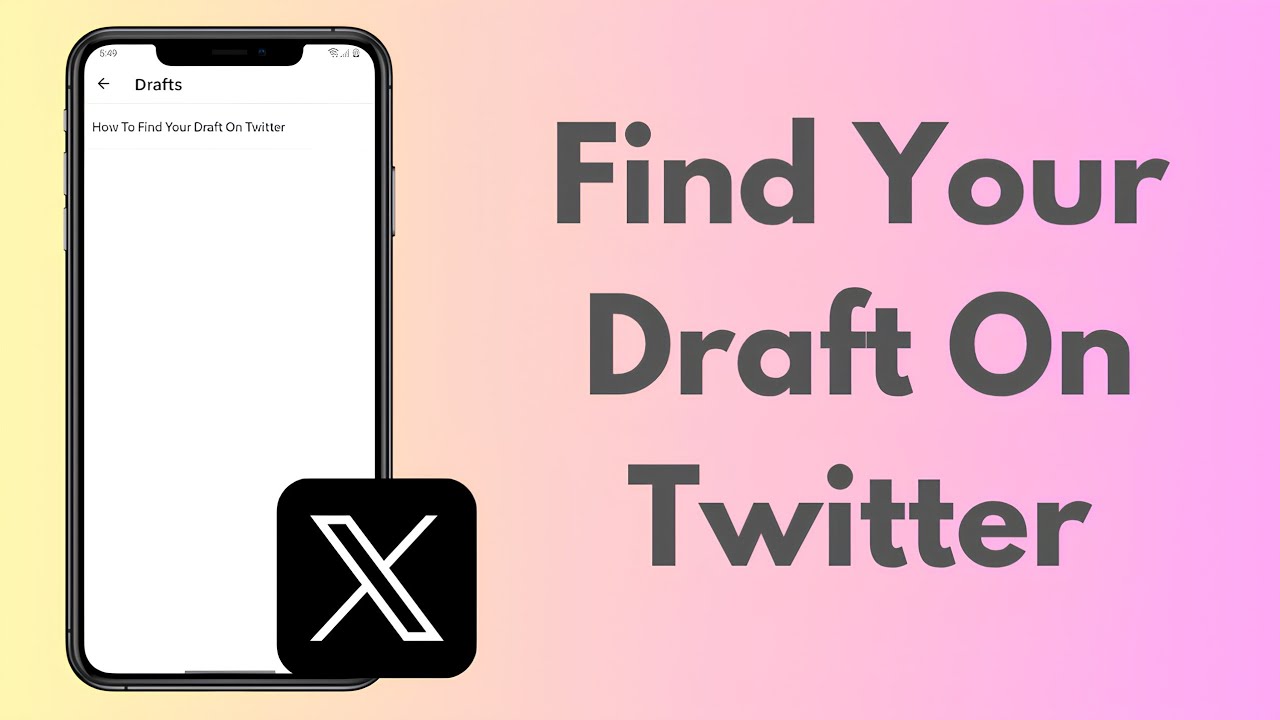 How To Find Your Draft On Twitter - YouTube