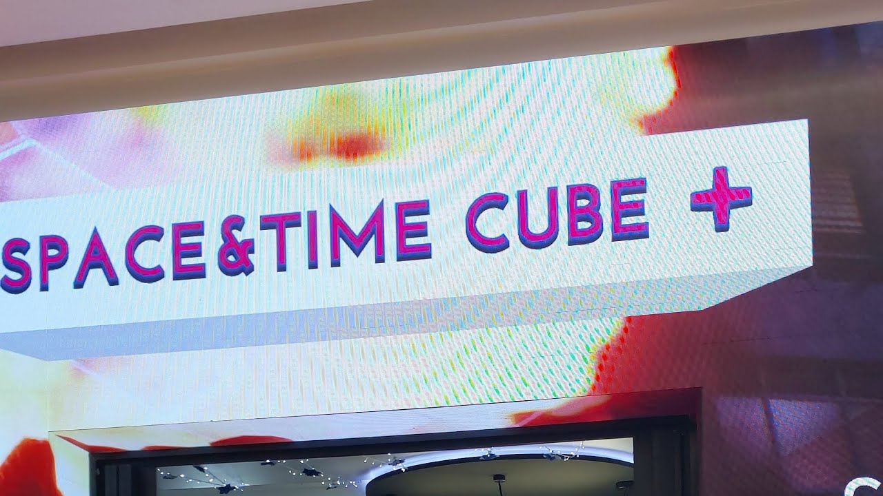 SPACE & TIME CUBE + in CONRAD HOTEL PASAY CITY - YouTube