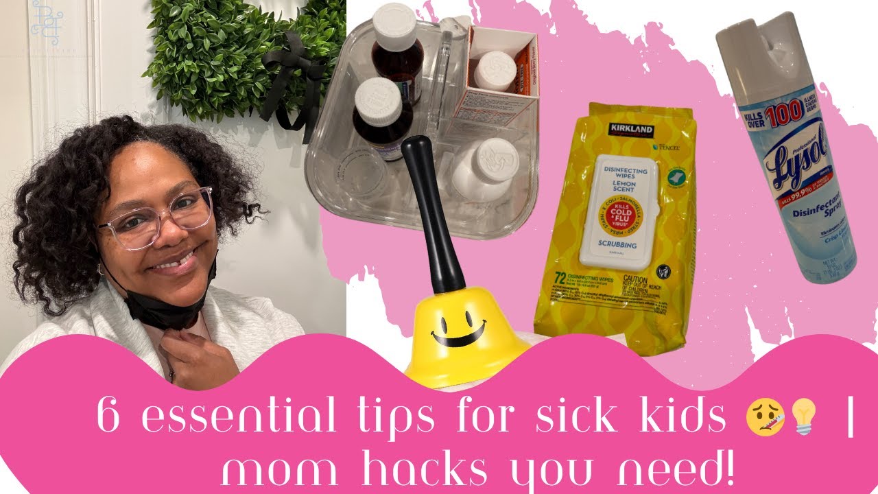 6 Must-Know Tips for Kid Sick Days | Practical & Easy Remedies | Mom ...