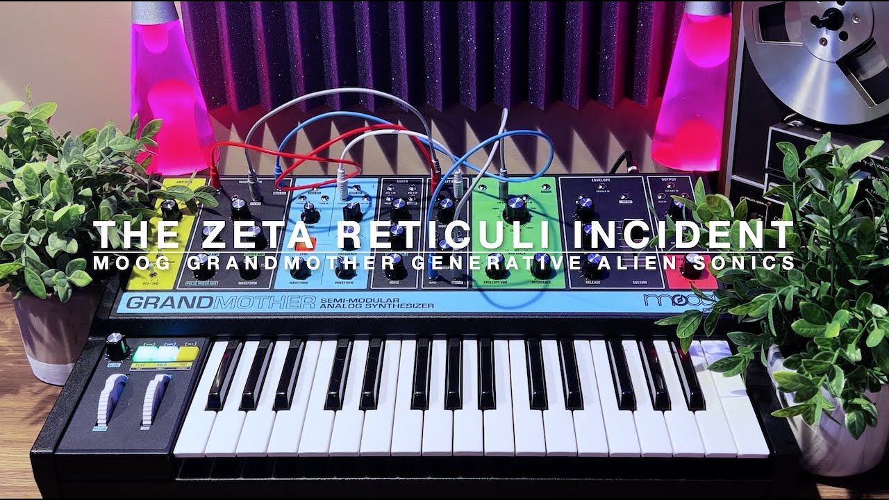 The Zeta Reticuli Incident - Moog Grandmother Generative Alien ...