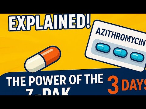 Azithromycin Explained! The Power of the Z-Pak in 3 Days 💊🔥# ...