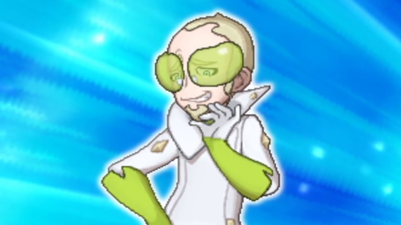 Pokémon Sun & Moon - Episode 85: Title Defense - Faba - YouTube