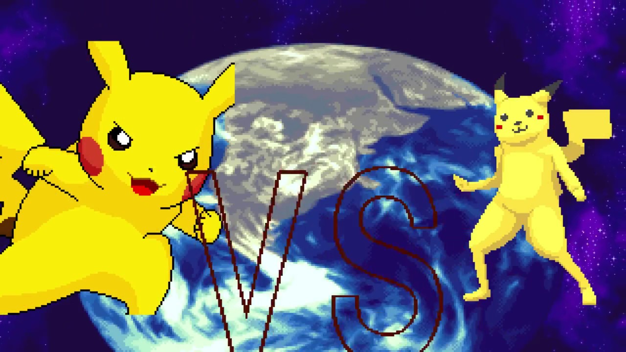 Mugen | Pikachu VS Pikaman - YouTube