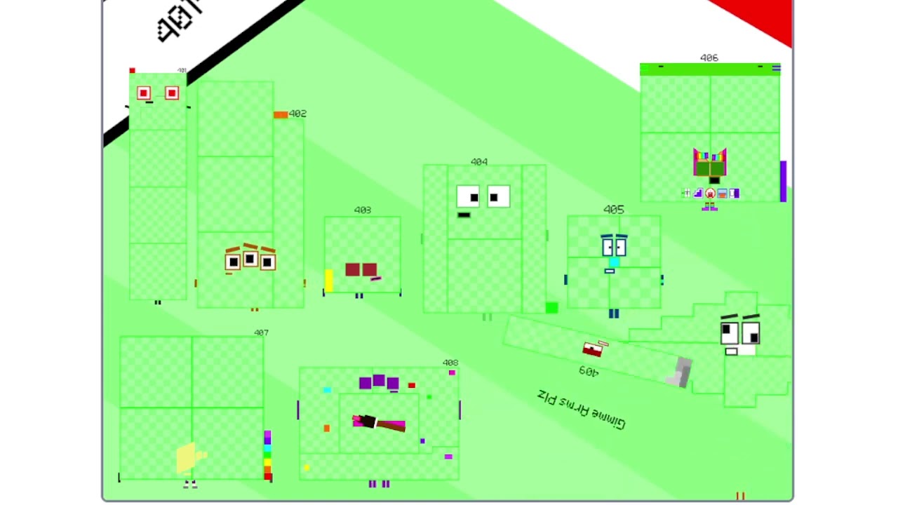 Numberblocks Band Retro 401-410 - YouTube