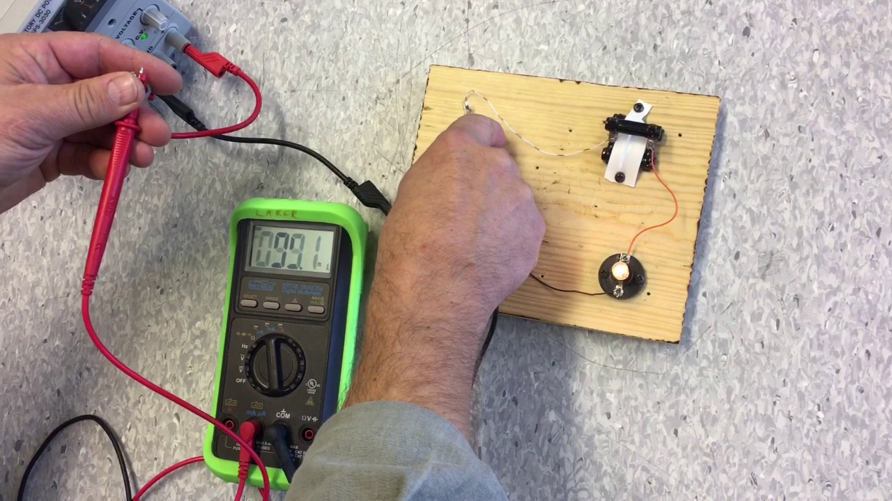 Måling Av Strøm, Spenning Og Motstand I Data Og Elektronikk - YouTube
