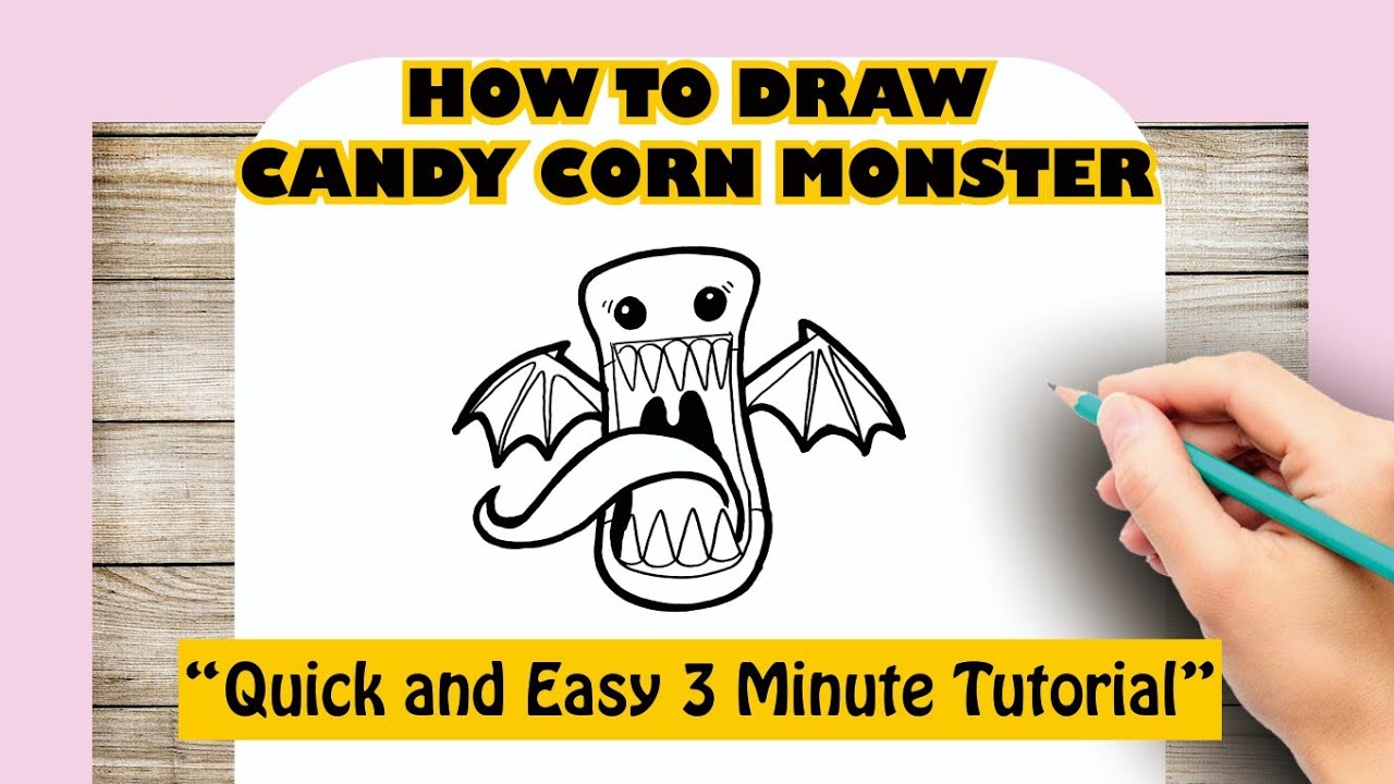 How To Draw CANDY CORN MONSTER YouTube how-to-draw-candy-corn-monster-youtube