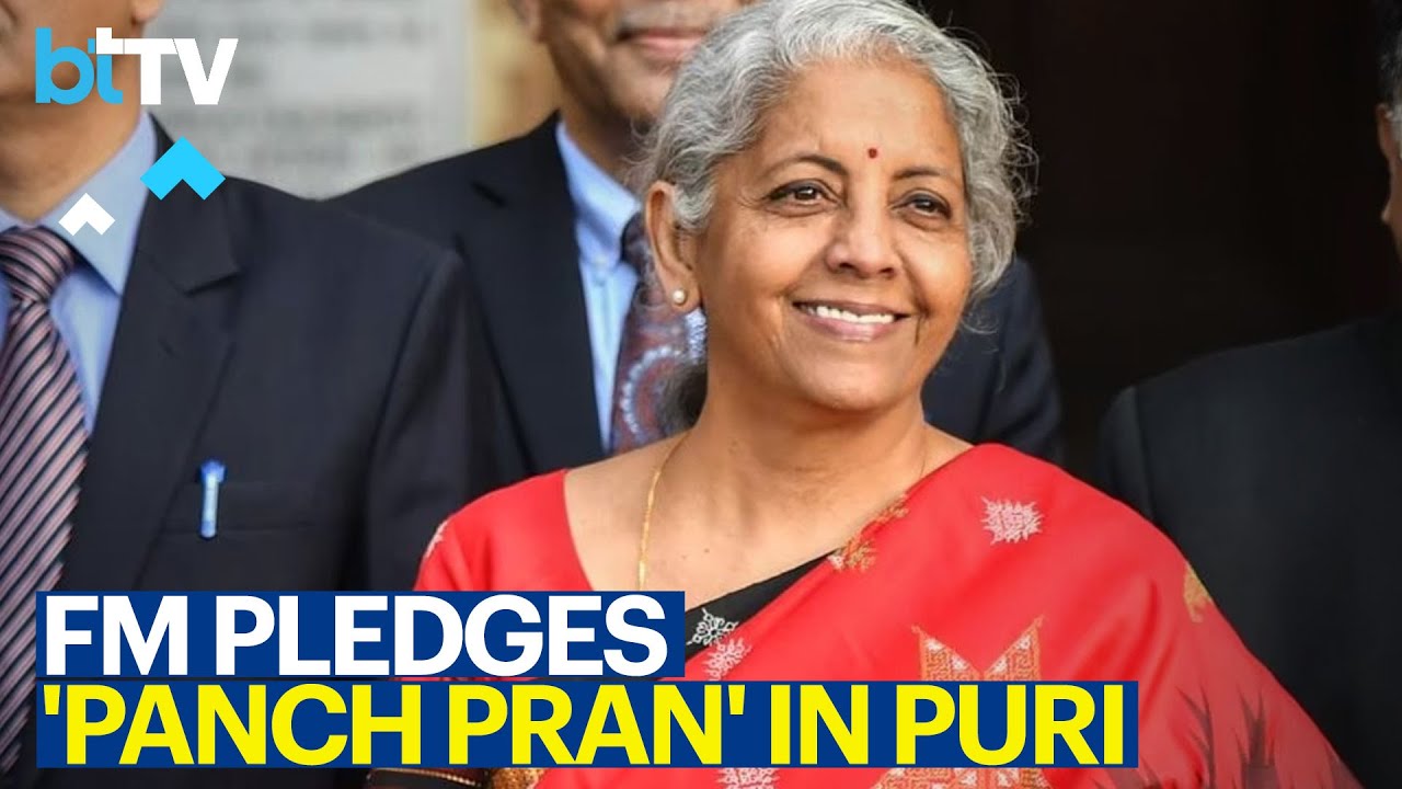 Nirmala Sitharaman Takes ‘Panch Pran’ Pledge In Puri, Odisha As ...