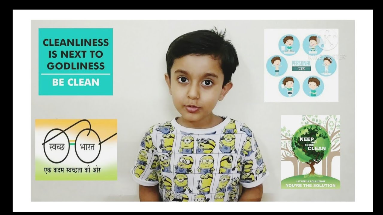 Cleanliness poster making#10 lines on cleanliness#grade 1#1st prize ...