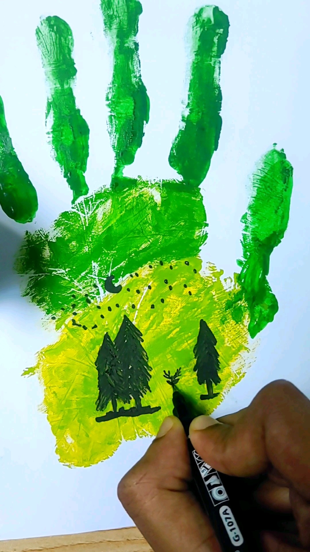 Clip Art Handprint Cliparts co - GTeoE8jRc hand print drawing