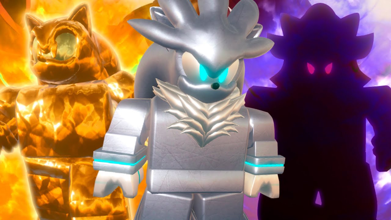 ⭐[SONIC ECLIPSE] METAL SILVER, SONIC DORADO Y DARK SHADOW - YouTube