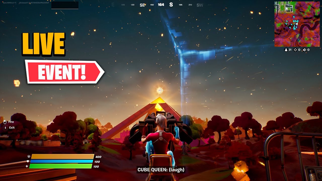 Fortnite Chapter 2 The End Event Full | Epic Setting (Chapter 2 Season ...