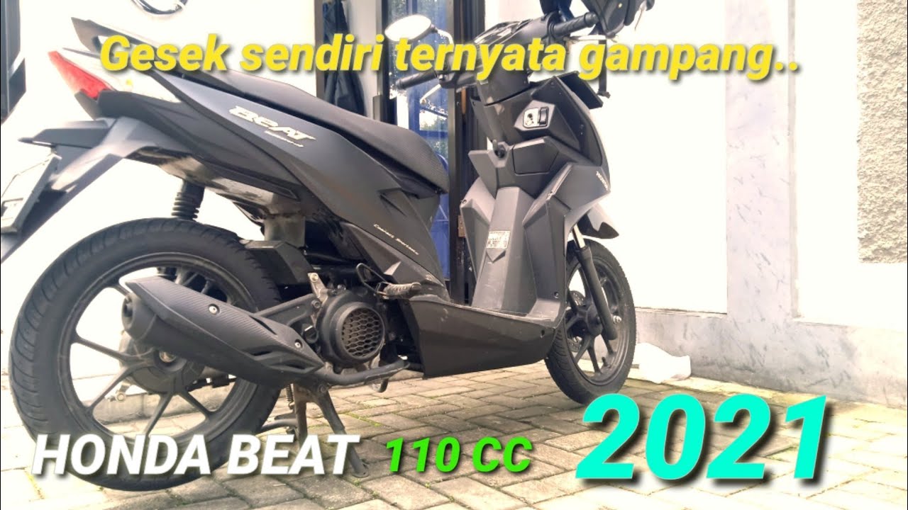 Honda BEAT 110 tahun 2021 || the location of the frame and engine ...