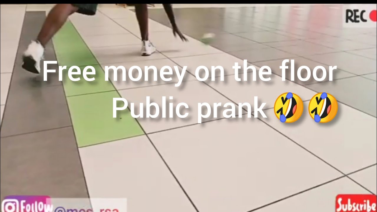 FREE R100 NOTE ON THE FLOOR 🤣🤣(MUST WATCH) - YouTube