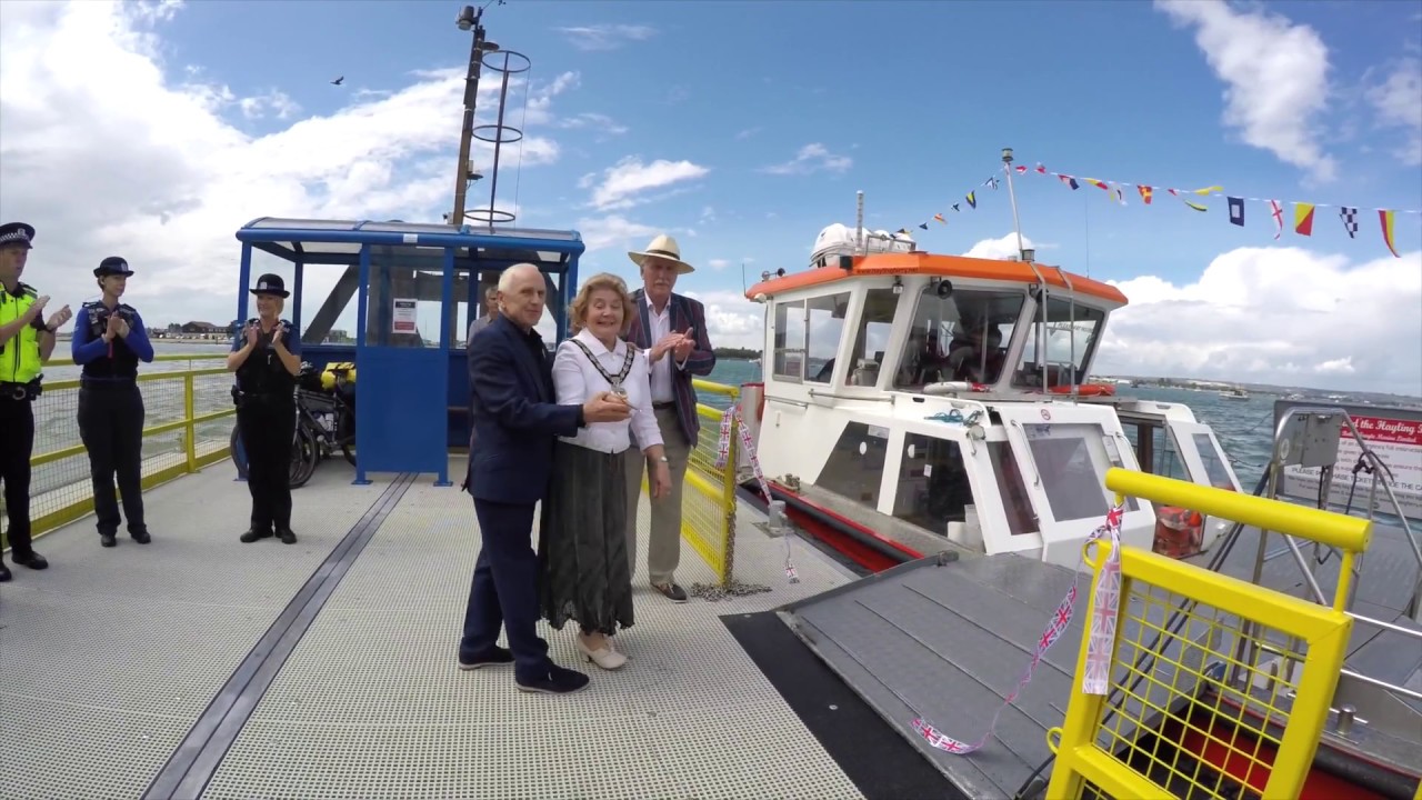 Hayling Ferry 1st Anniversary - YouTube