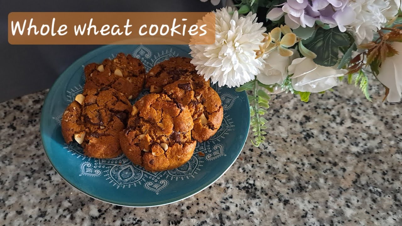 Healthy BRAZIL NUTS Cookies Recipe | Whole Wheat & Dark Chocolate GUILT ...