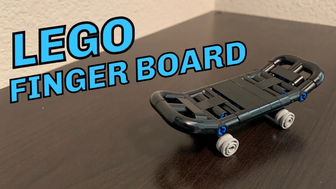LEGO Finger board (mini skate board) - YouTube