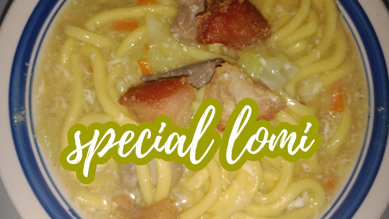 SPECIAL LOMI!!! [ how to ] - YouTube
