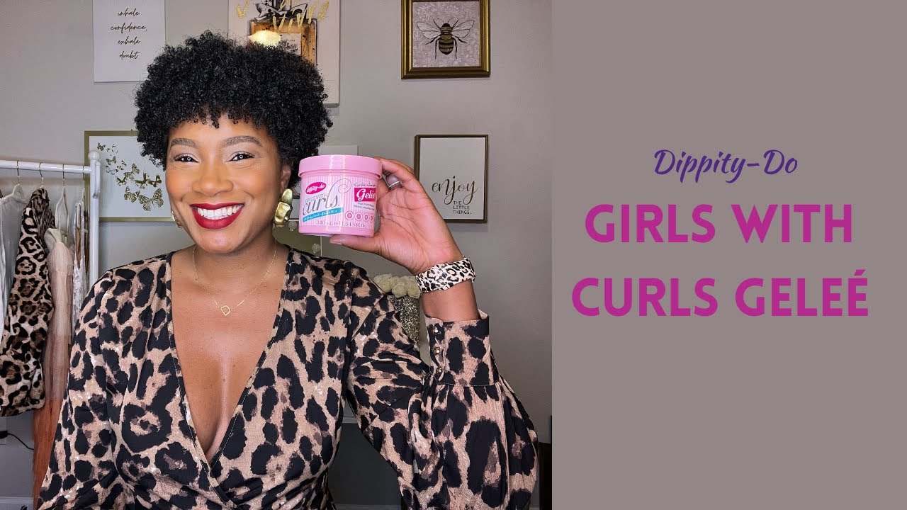 Girls With Curls Gelee Review | Type 4a Hair | Wash N GO - YouTube