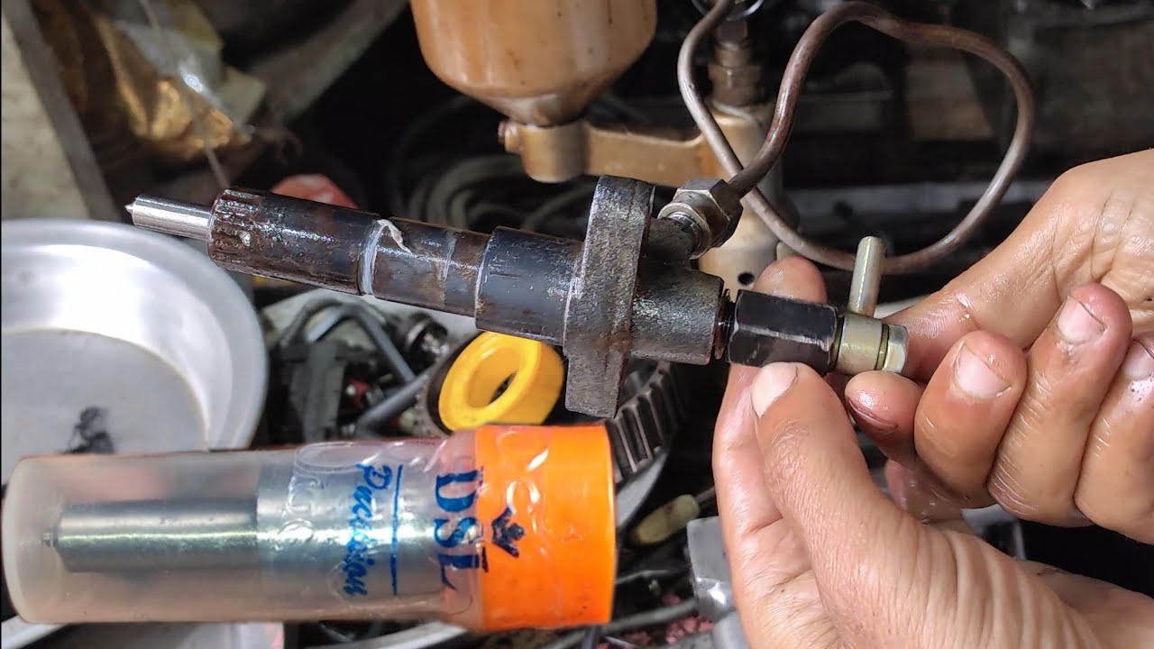 Peter engine 16hp new nozzle install // China Peter engine injector ...
