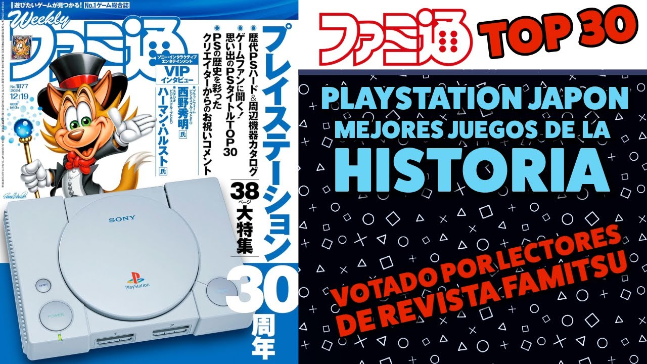 Famitsu revela el top 30 de PlayStation: ¡Sorpresas y clásicos que te ...