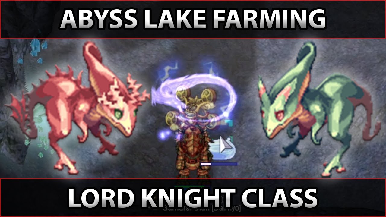 Abyss Lake Farming with Lord Knight | Talon Tales | Ragnarok Pre ...