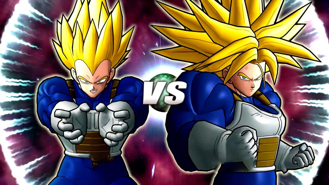 Super Vegeta Vs Super Trunks - YouTube