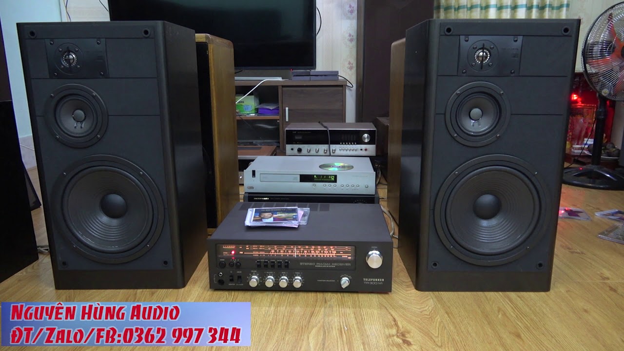 NỔI DA GÀ VỚI BẢN HOTEL CALIFORNIA THỂ HIỆN QUA TELEFUNKEN TR300 VÀ JBL ...