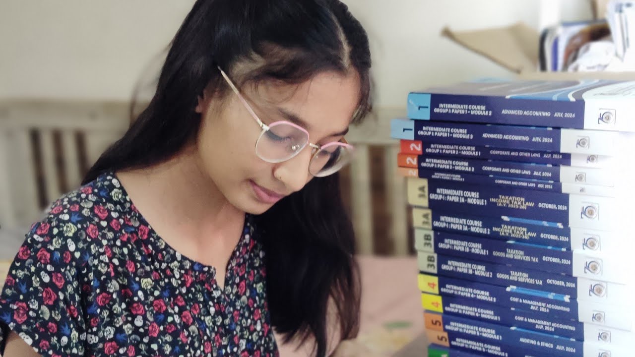 CA Intermediate books from ICAI | ICAI Intermediate student | CA Module ...