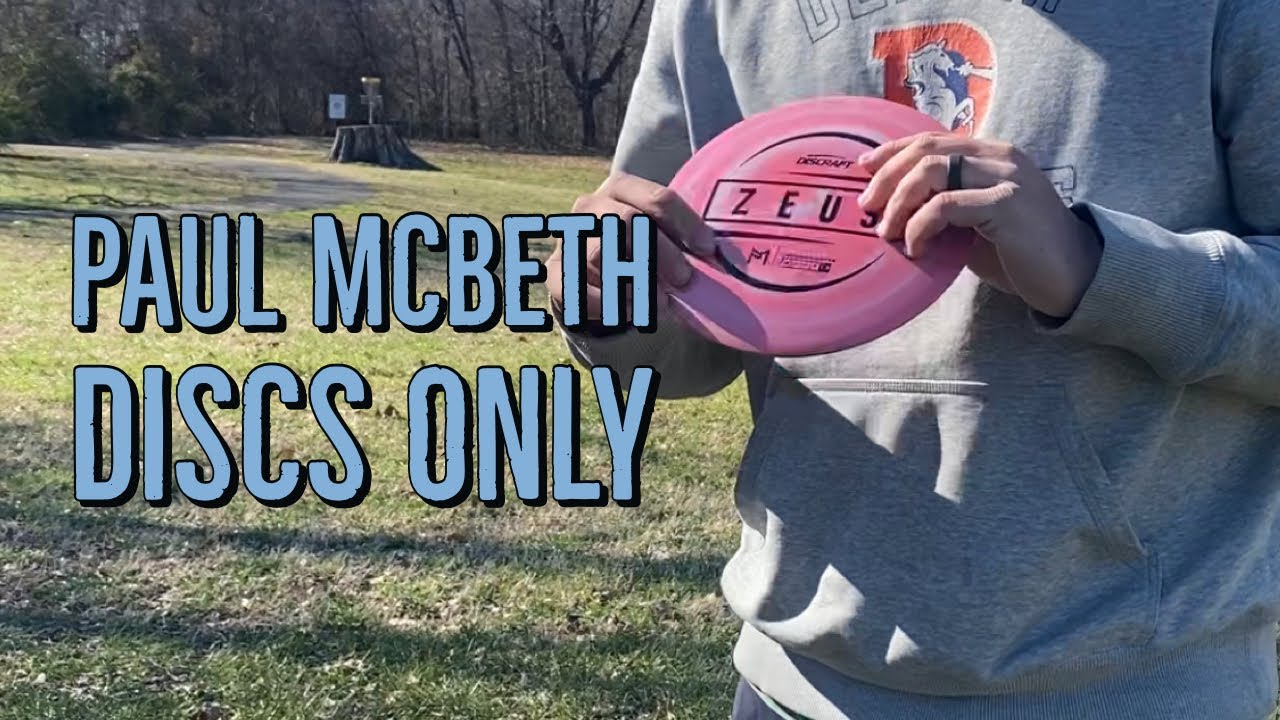 Paul McBeth Discs Only Challenge: Dice picks the Disc - YouTube