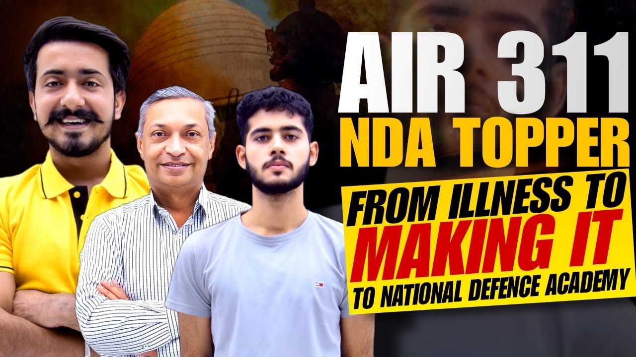 Story of an NDA Topper !! Must watch !! Goosebumps Guaranteed!! - YouTube