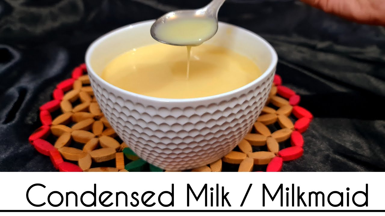 Homemade Condensed Milk | Easy Milkmaid Recipe with just 2 Ingredients ...