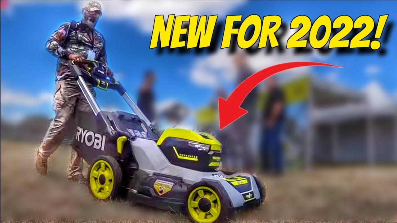RYOBI 40V HP Brushless 21" Whisper Series All Wheel Drive Multi-Blade ...