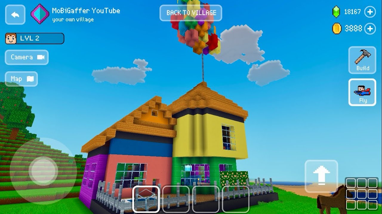 Block Craft 3D: Crafting Gameplay #4268 | Up House 🏠 - YouTube