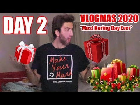 Vlogmas 2020 Day 2 - Most Boring Day Ever! - YouTube