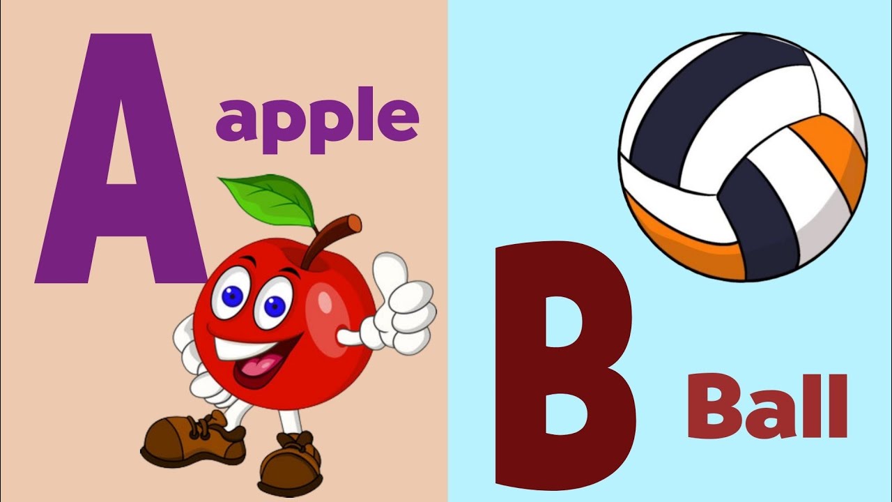 A for apple | B for ball | phonics song | अ से अनार | abcd | alphabets ...