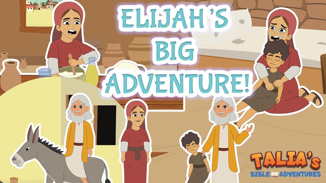 Teaching the kids about sharing using the story of Elijah and the widow ...
