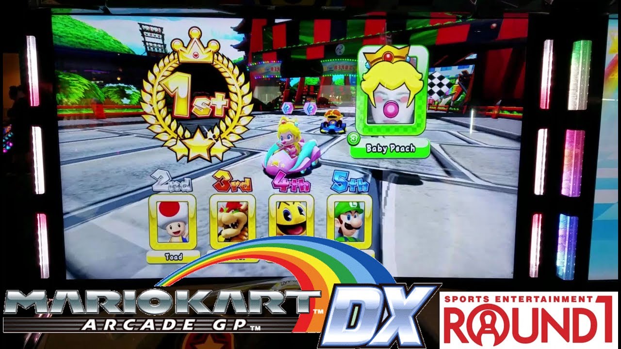 Mario Kart GP DX - Round 1 Arcade - YouTube