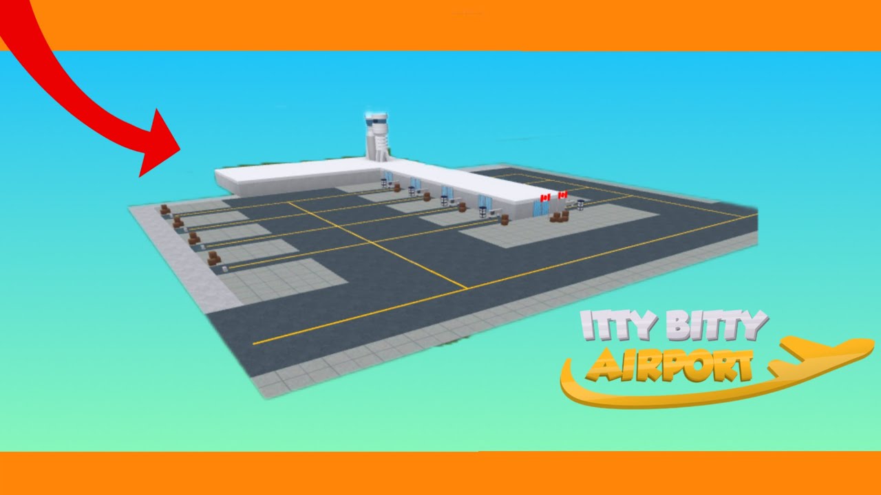 How To Make A Realistic Medium Airport Terminal In Itty Bitty Airport! #ittybitty #airport # ...