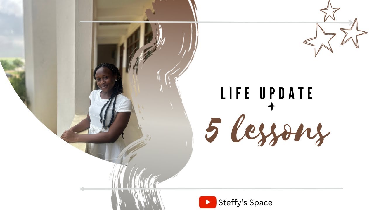 Life update + 5 lessons. - YouTube