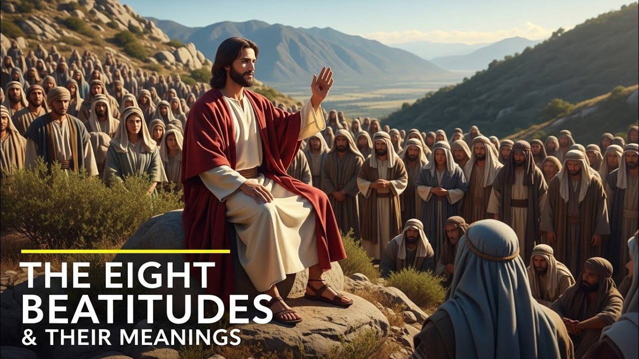 Jesus Sermon On The Mount ; The Beatitudes Explained - YouTube