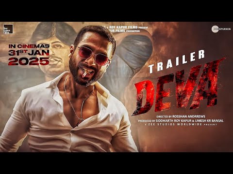 Deva Teaser Trailer | Shahid Kapoor, Pooja Hegde | Rosshan Andrrews ...