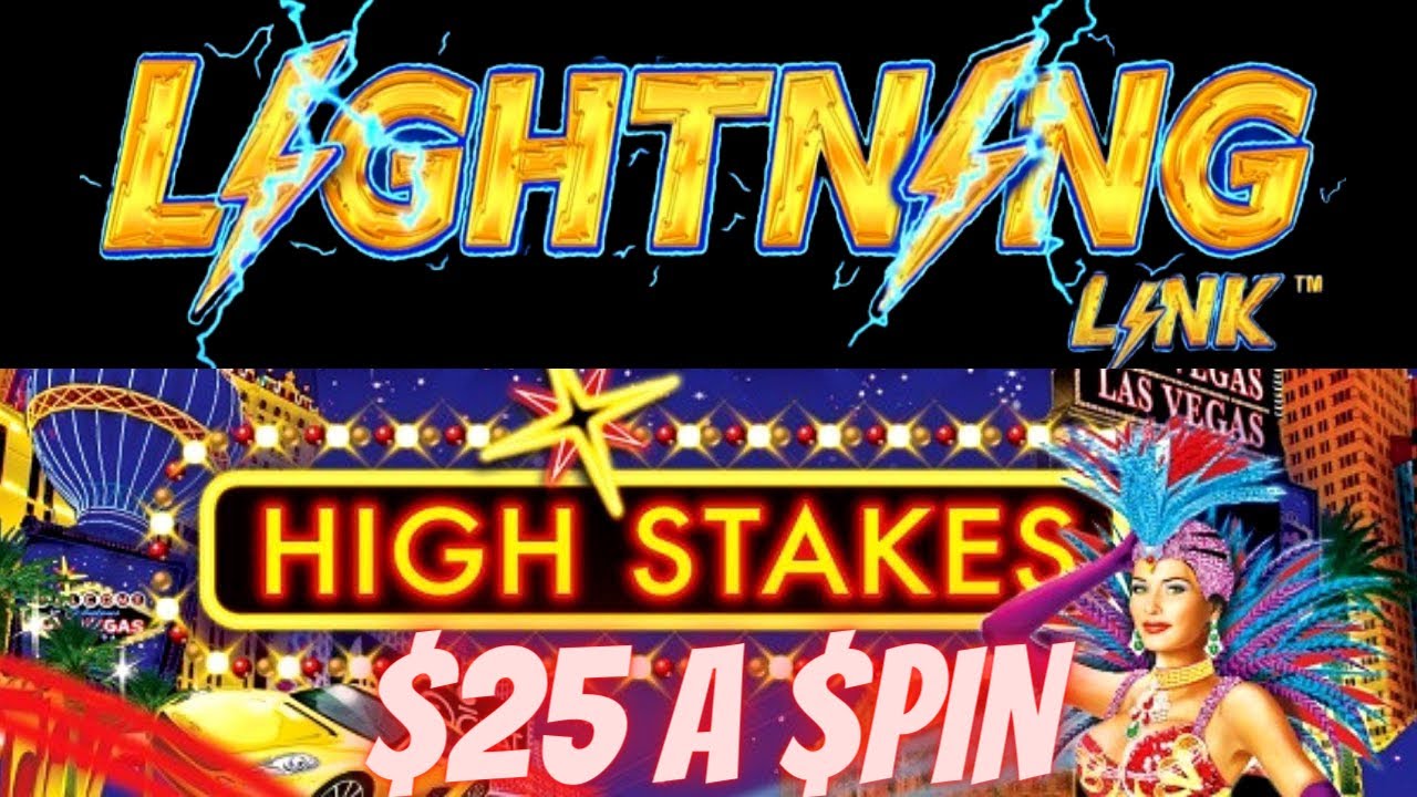 💵 $25 A SPIN ON HIGH STAKES SLOT MACHINE LIGHTNING LINK HIGH LIMIT ...