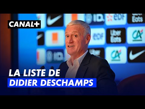 La liste de Didier Deschamps en direct 🇫🇷