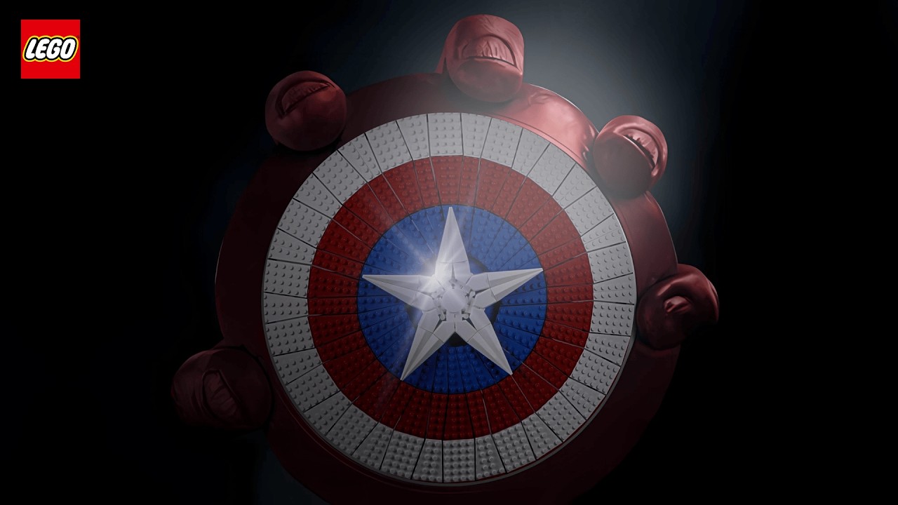 LEGO® Marvel™ Captain America's Shield (76262) [3128 pcs] - Speed Build ...