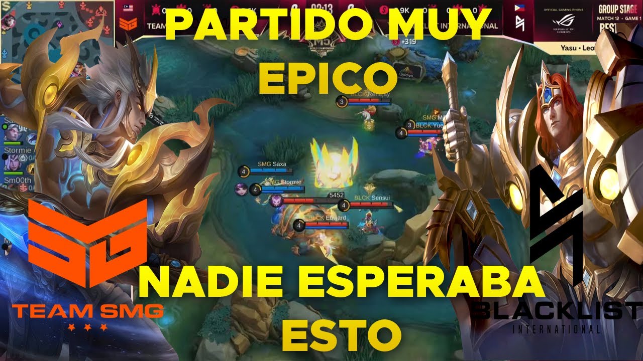 TIGREAL NUEVO META Y RESULTADO INESPERADO EPICO,BLACKLIST VS SMG 😱 ...