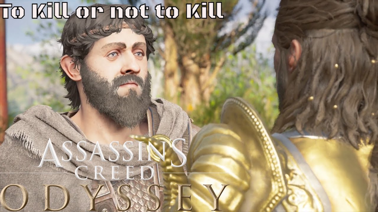 Assassins Creed Odyssey - To Kill or Not to Kill (PS4) - YouTube
